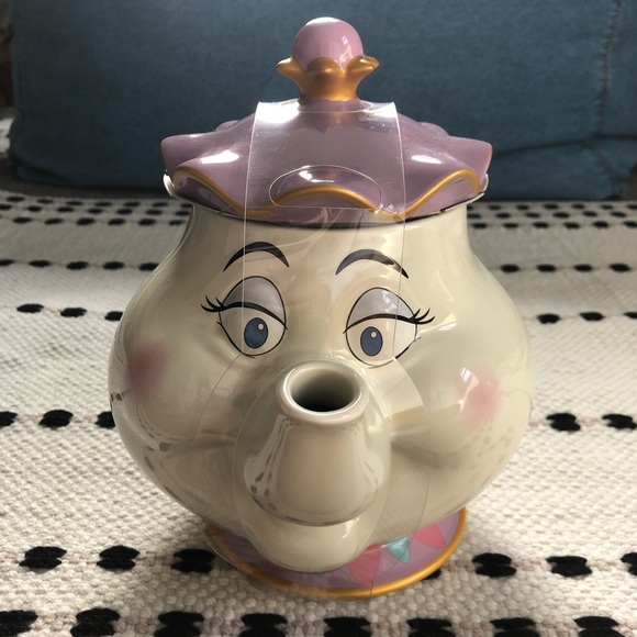 Disney | Kitchen | Disney Mrs Potts Teapot Nwt | Poshmark